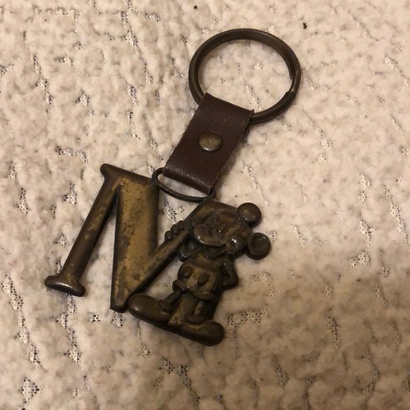 Disney | Other | Vintage Mickey Mouse Keyring | Poshmark